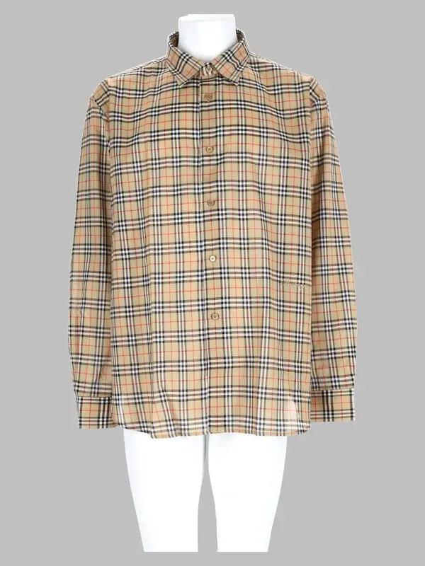 Burberry 100% Cotton Shirt - Beige
