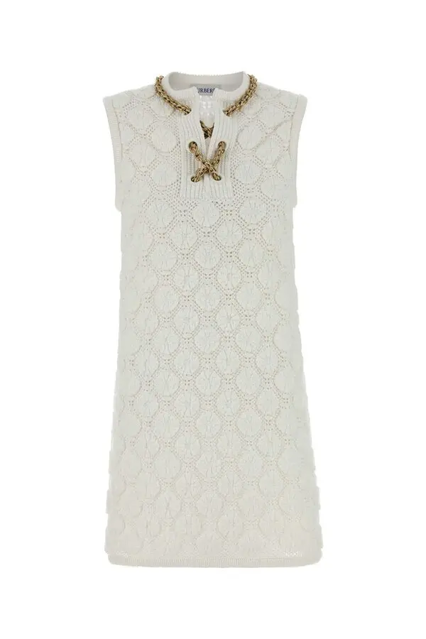 Burberry Stretch Crochet Dress