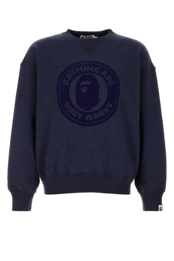 A BATHING APE Oversize Cotton Sweatshirt