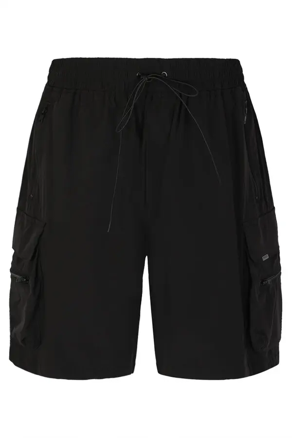 REPRESENT Nylon Training & Cargo Shorts With Safety Zippers