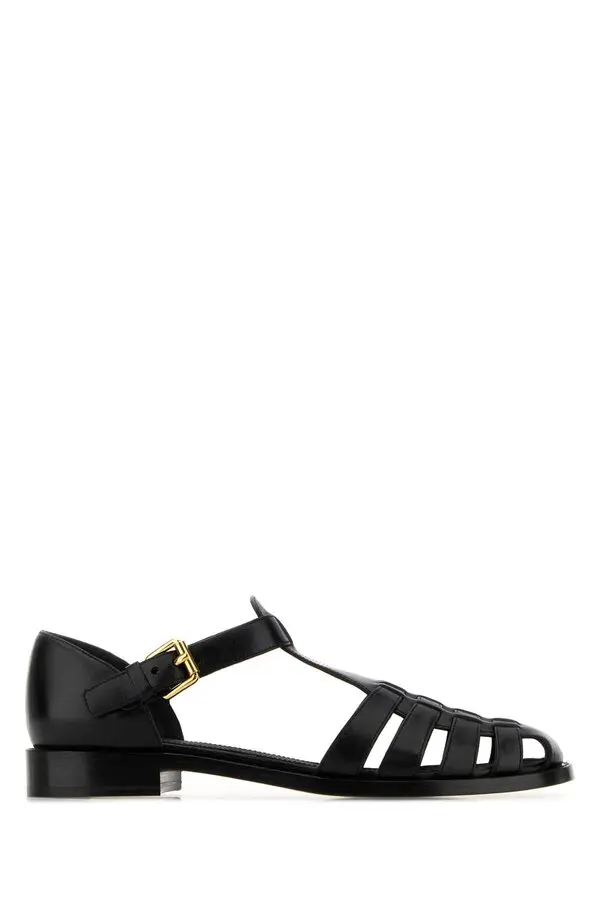CHURCH`S Kelsey Leather Ballerinas For