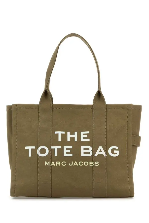 Marc Jacobs Large Canvas Tote Handbag - Green