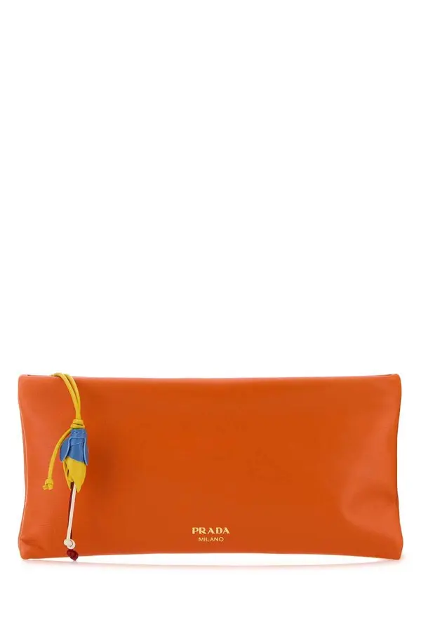 Prada Nappa Leather Pouch Handbag Mini