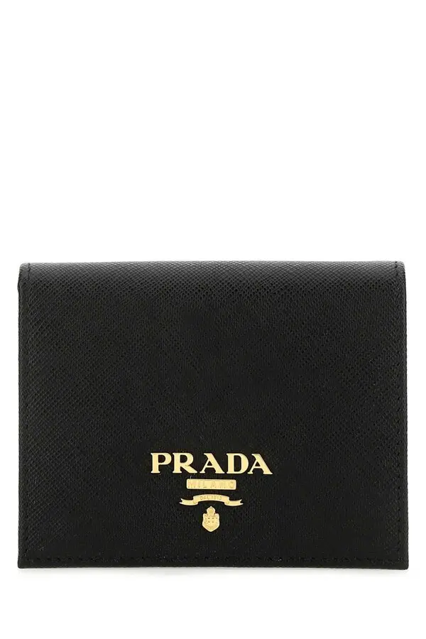 Prada 11 Cm Leather Mini Wallet