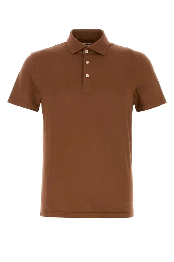 Fedeli Stretch Cotton Polo Shirt