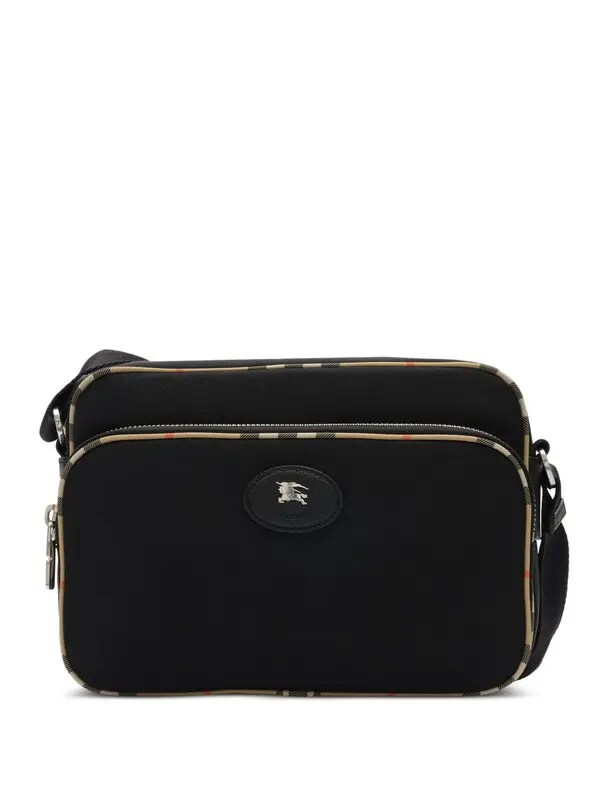 Burberry Mini Fabric Crossbody Handbag With Adjustable Shoulder Strap
