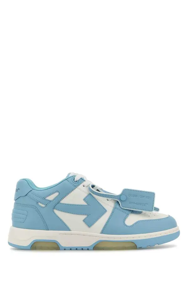 Off-White Two-tone Leather Out Of Office Sneaker - Multicoloured