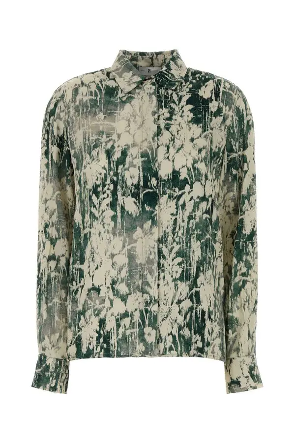 PT TORINO Satin Shirt - Printed