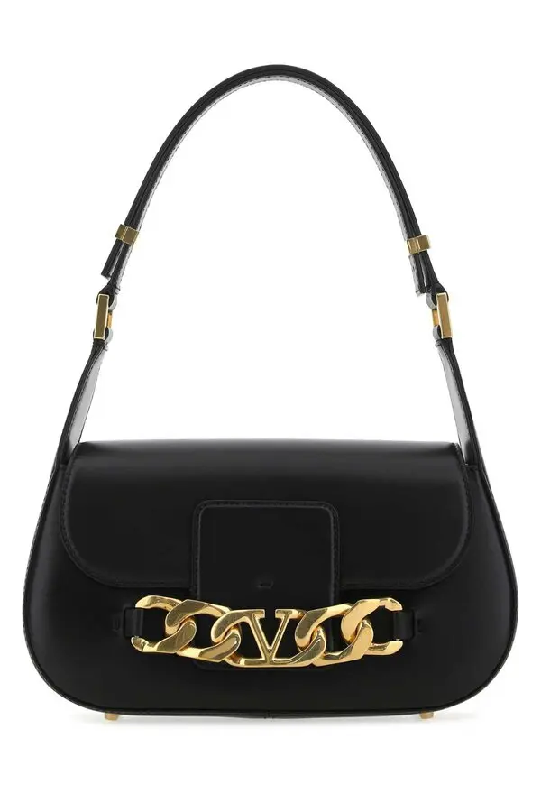 Valentino Garavani Vlogo Chain Shoulder Handbag 24 Cm X 15 Cm X 7.5 Cm