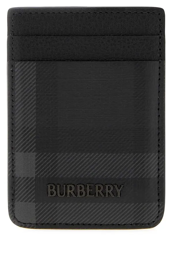 Burberry Printed Canvas Card Holder Mini