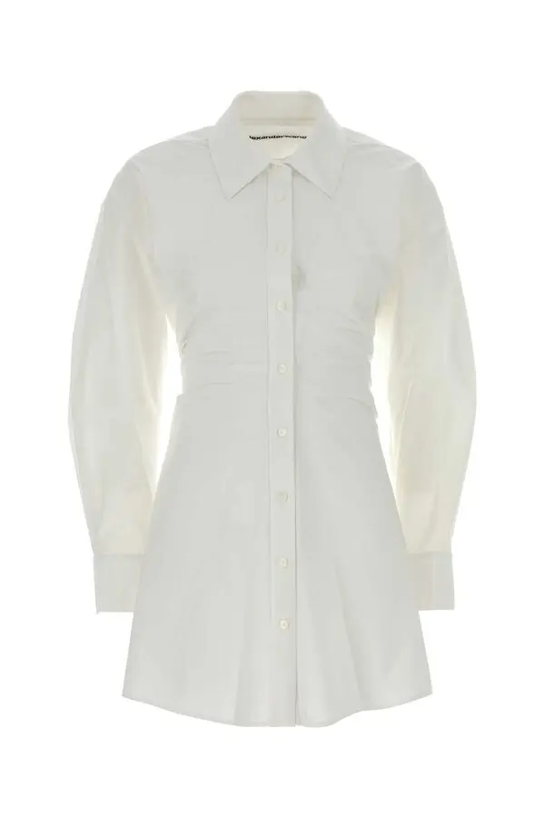 Alexander Wang Stretch Poplin Shirt Dress