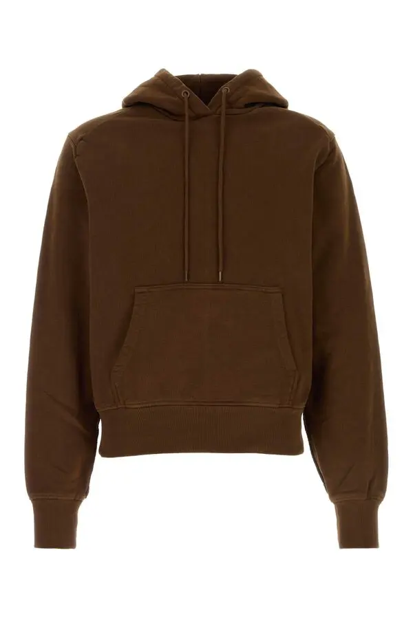 ENTIRE STUDIOS Chocolate Cotton Sweatshirt