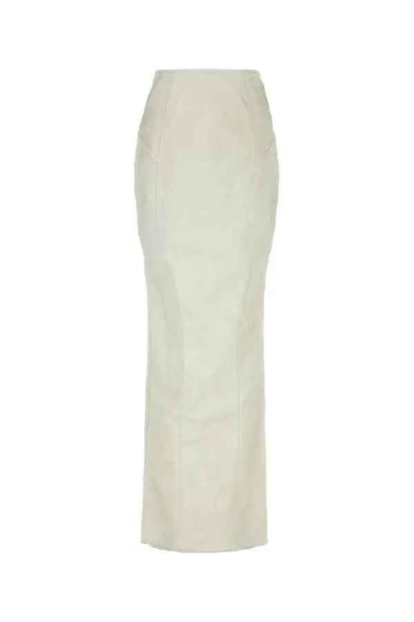 ENTIRE STUDIOS Stretch Denim Channel Skirt