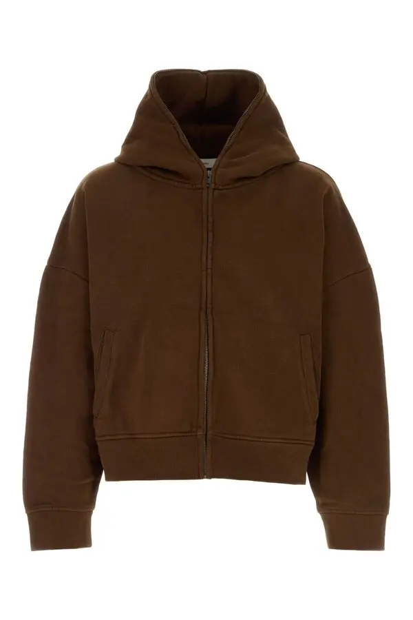 ENTIRE STUDIOS Chocolate Cotton Sweatshirt