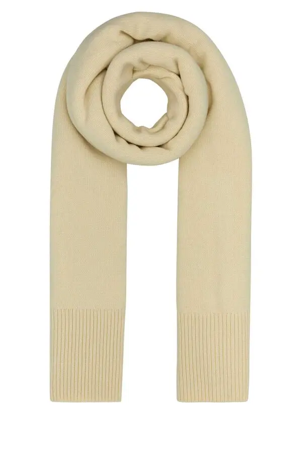 Camilla And Marc Ash Wool Blend Scarf 240 Cm X 134 Cm - White