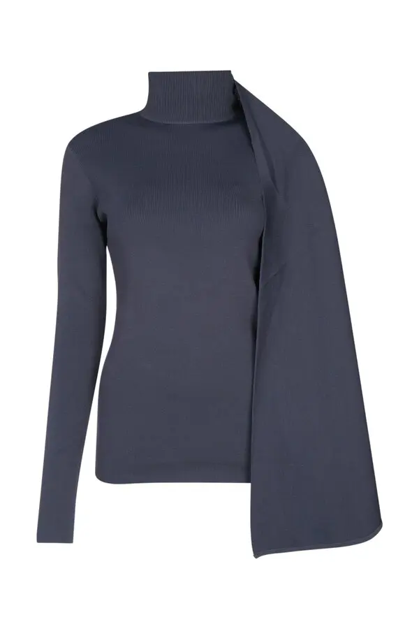 ENTIRE STUDIOS Asymmetrical Wrap Sweater
