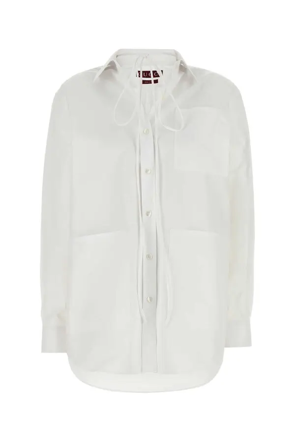 Gucci Poplin Shirt In 100% Cotton