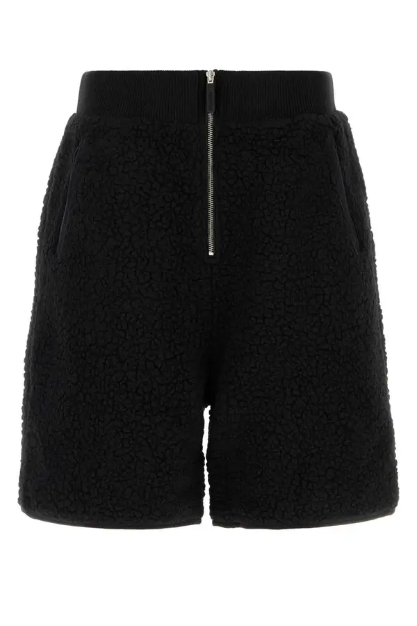 ENTIRE STUDIOS Teddy Bermuda Shorts With Zip Front