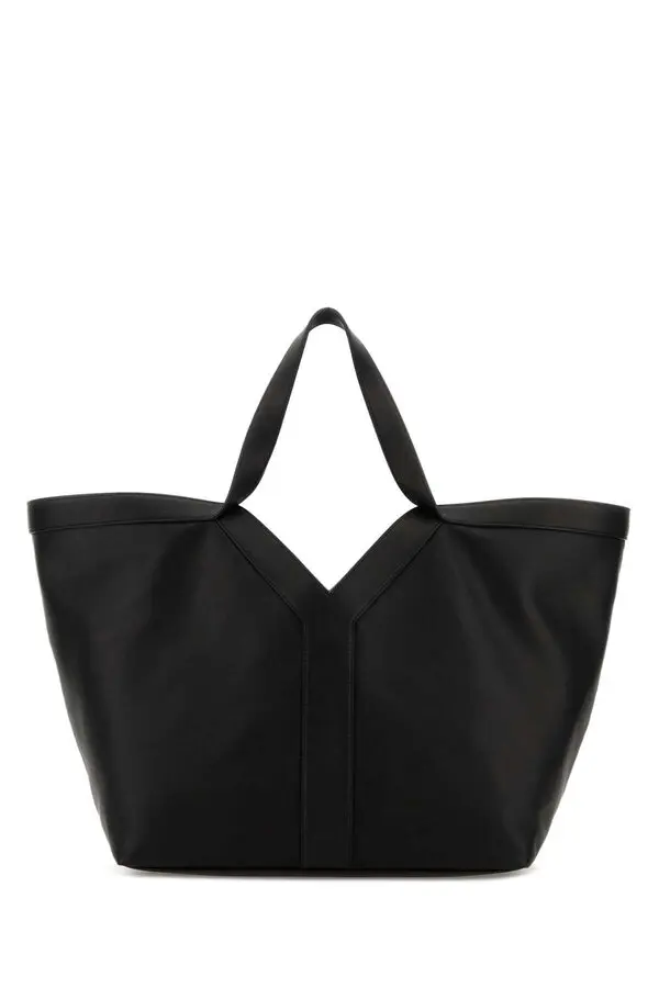 Saint Laurent 32 Cm Leather Shopping Handbag With 22 Cm Height, 15 Cm Depth & 26 Cm Handle