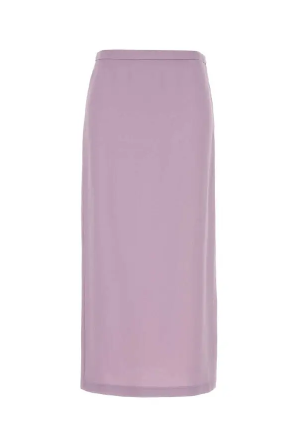 Gucci Crepe Skirt - Purple