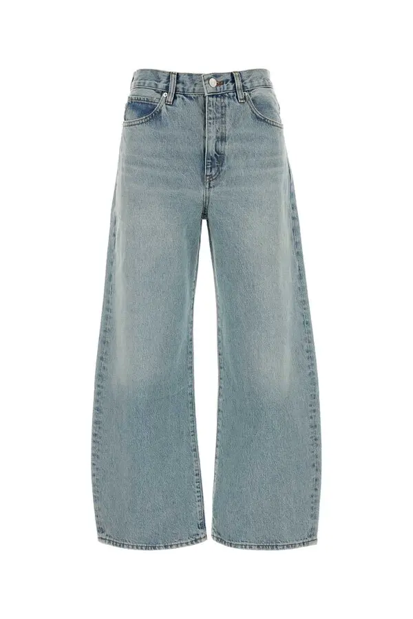 FRAME Bow Wide-leg Jeans