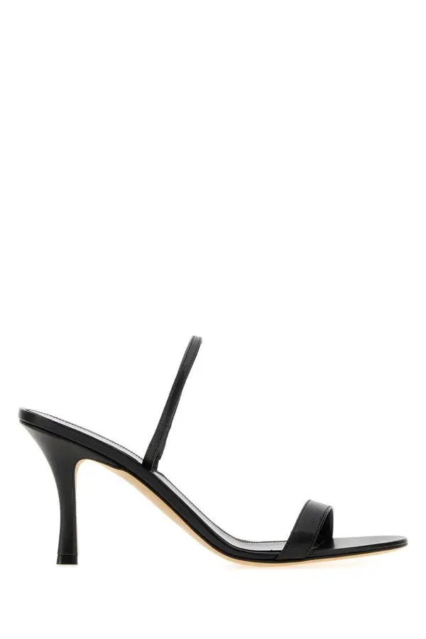 THE ROW Leather Ella Sandals