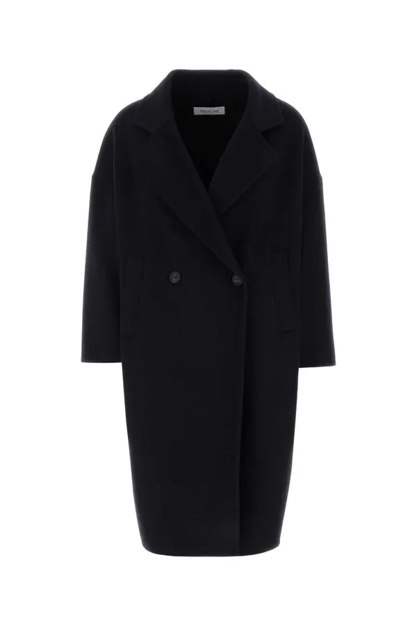 AFTERCOAT Wool-cashmere Double-breasted Jacket
