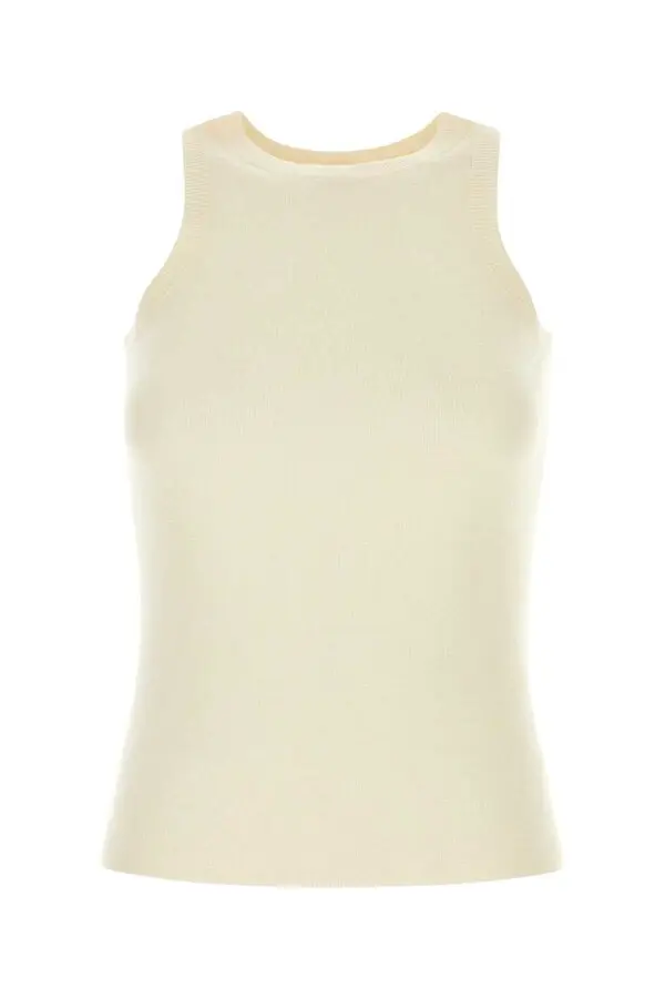 Co Cashmere Tank Top - White