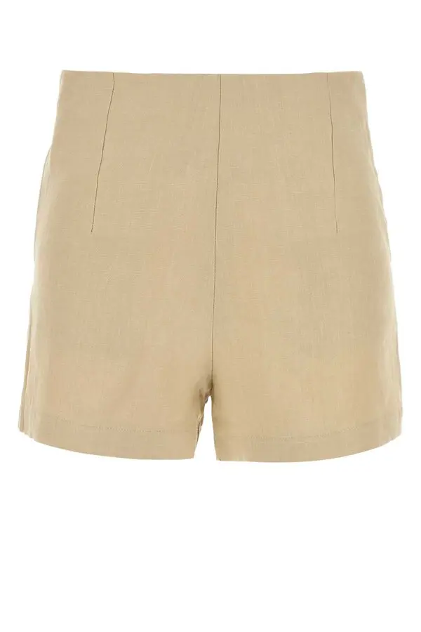 Le Kasha Organic Linen Mini Shorts
