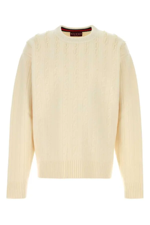 Gucci Wool-blend Knit Sweater For