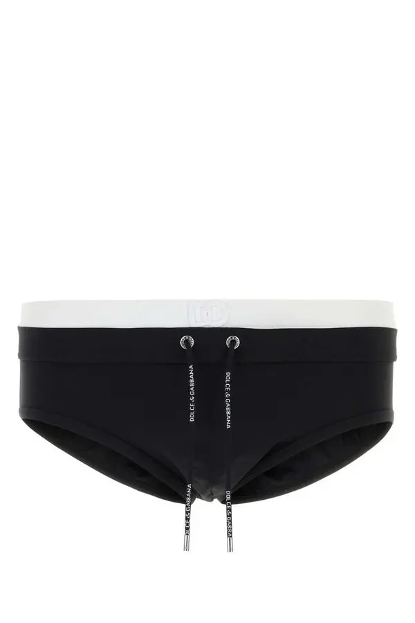 Dolce & Gabbana Stretch Nylon Swimming Brief For