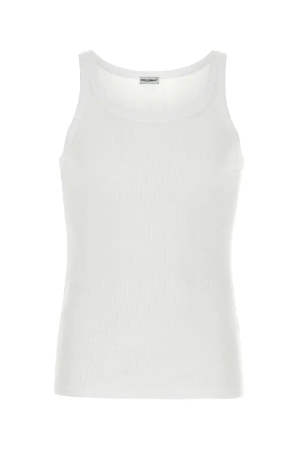 Dolce & Gabbana Cotton Marcello Tank Top