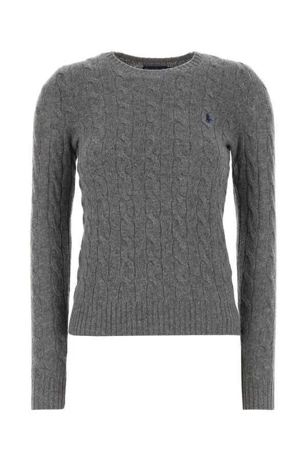 Polo Ralph Lauren Wool-cashmere Blend Sweater - Grey