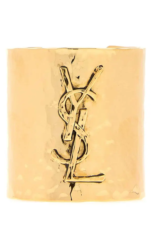 Saint Laurent Cassandre Metal Bracelet 14 Cm - Gold