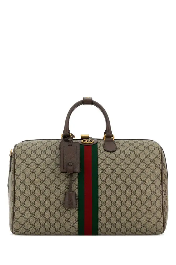 Gucci Savoy Travel Handbag Canvas, 44 X 29 X 15 Cm