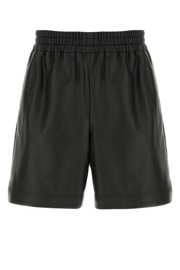 Gucci Leather Bermuda Shorts