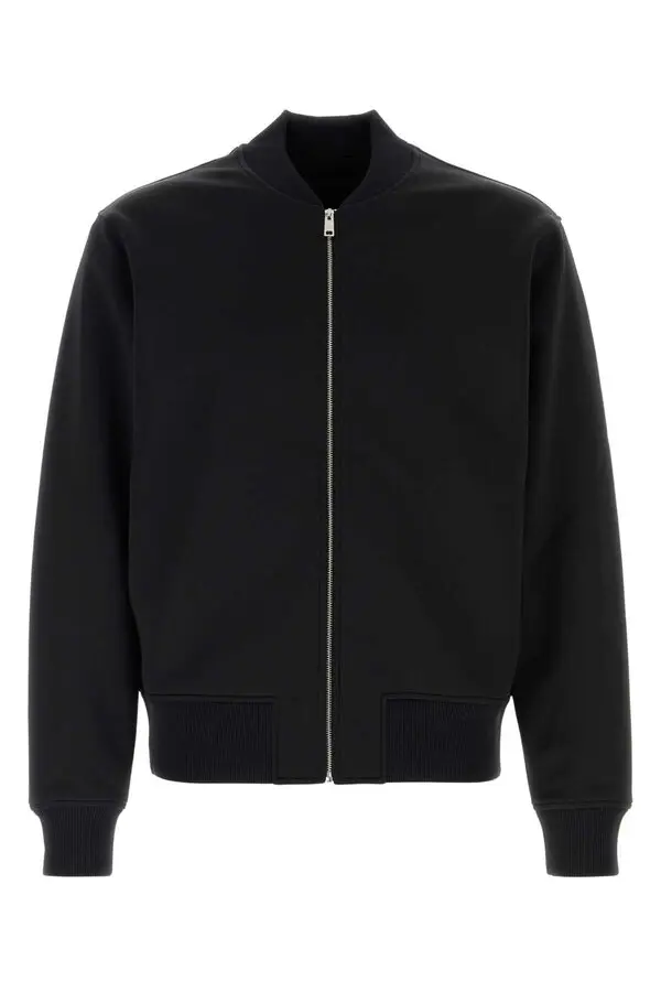 Prada Stretch Polyester Bomber Jacket For