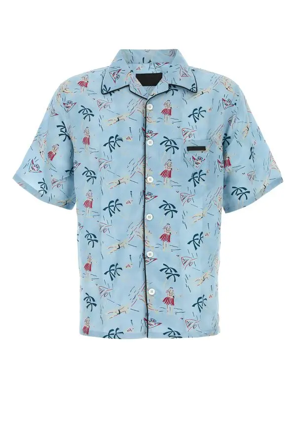 Prada Satin Shirt For
