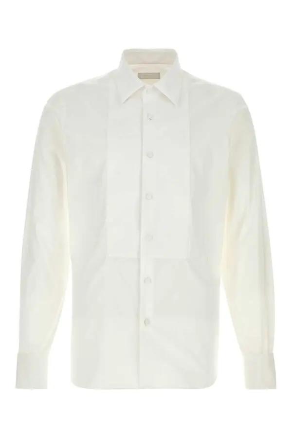 Prada Stretch Poplin Shirt - White