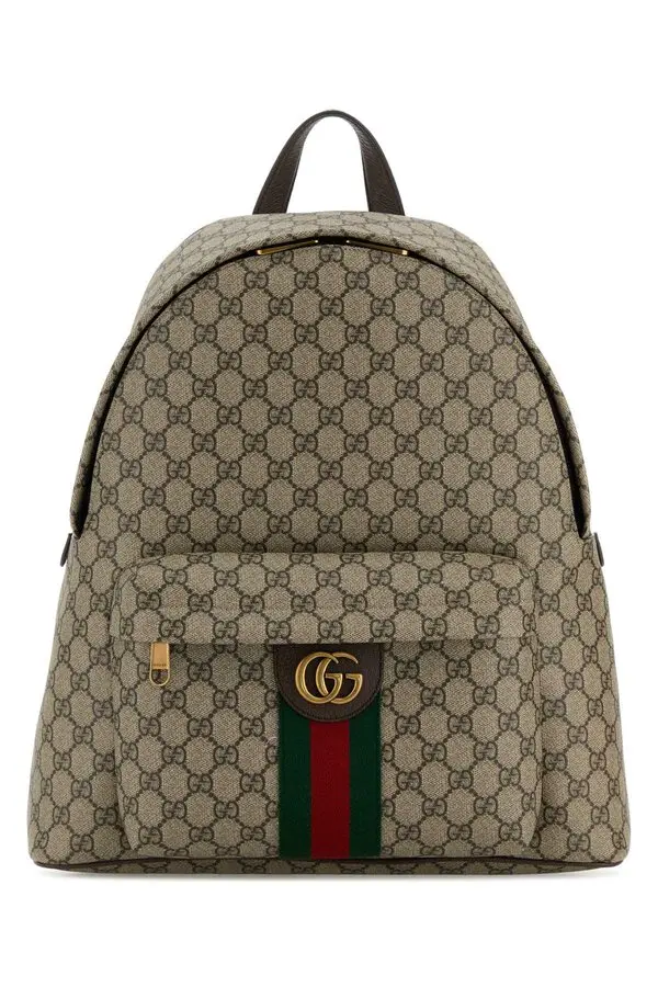 Gucci Canvas Medium Ophidia Backpack 36.5 Cm X 41 Cm X 18 Cm
