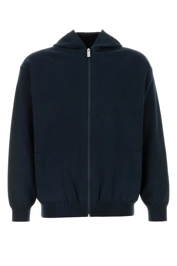 Herno Cotton-blend Cardigan For - Blue