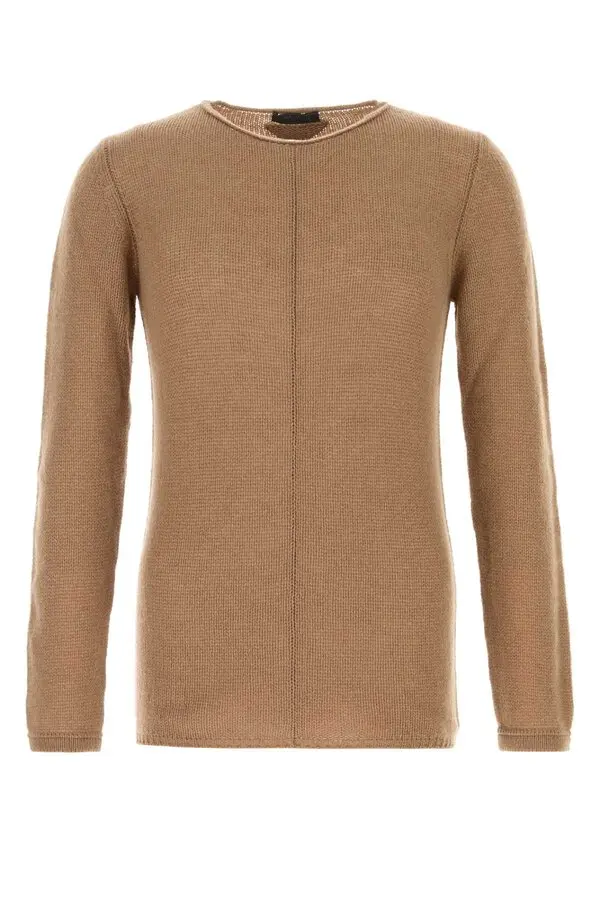 Prada 100% Cashmere Sweater - Camel