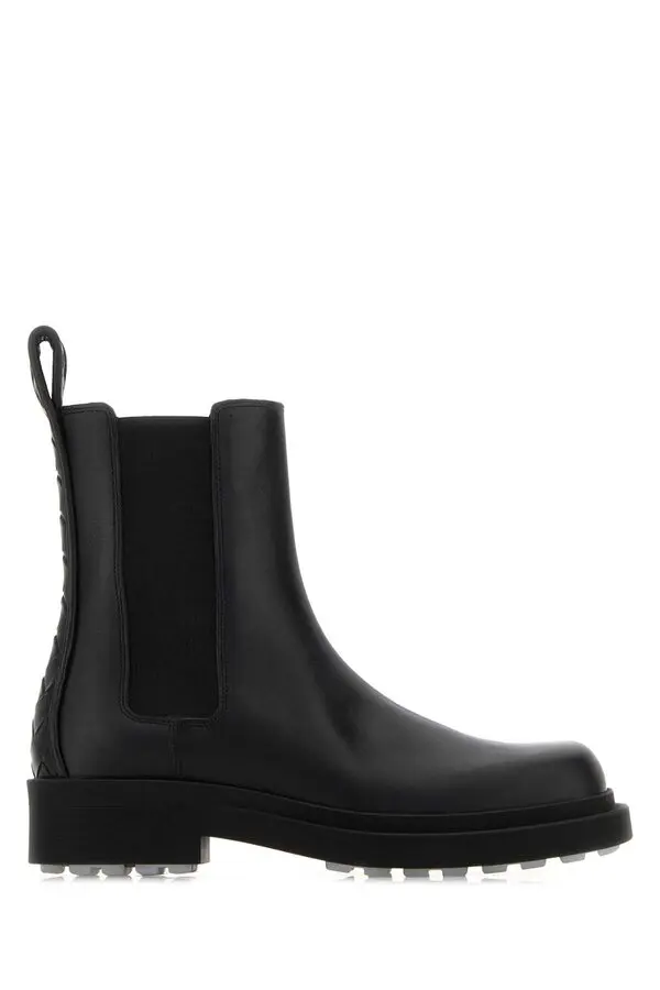 Bottega Veneta Leather Chelsea Ankle Boots