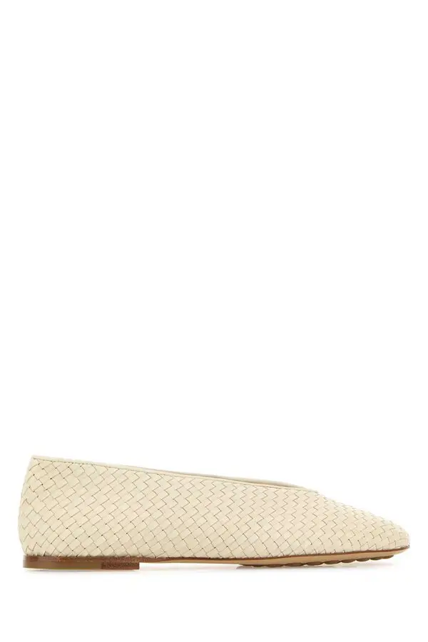Bottega Veneta Woven Leather Ballerinas