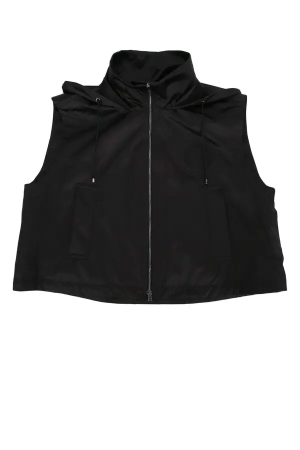 Fendi Leisure Logo Hooded Vest