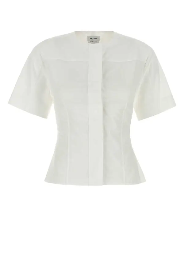Alexander McQueen Poplin Button-up Shirt For