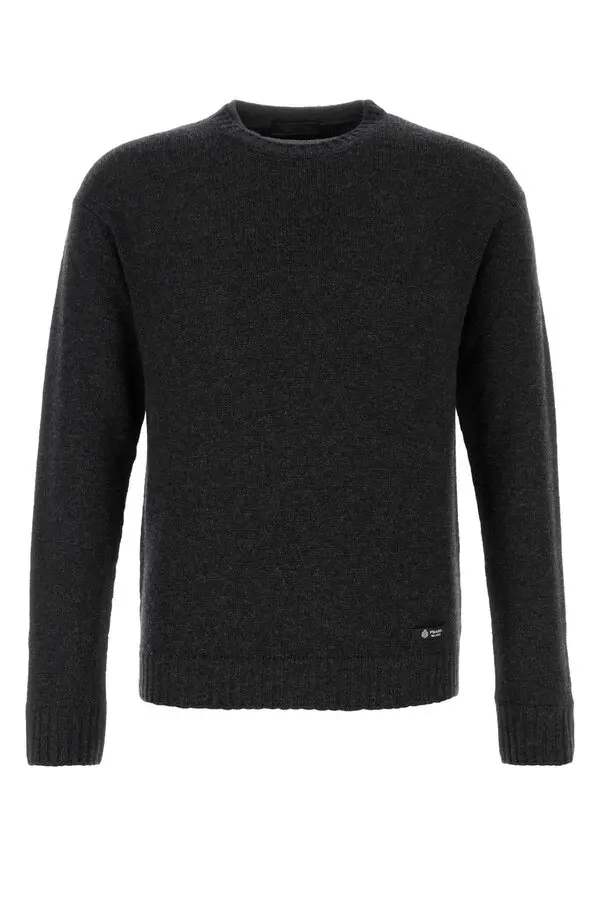 Prada Cashmere-blend Crewneck Sweater