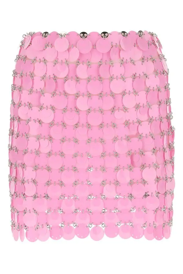 Rabanne Sequined Mini Skirt