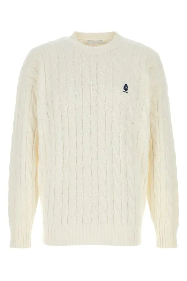Prada Cotton Knit Sweater