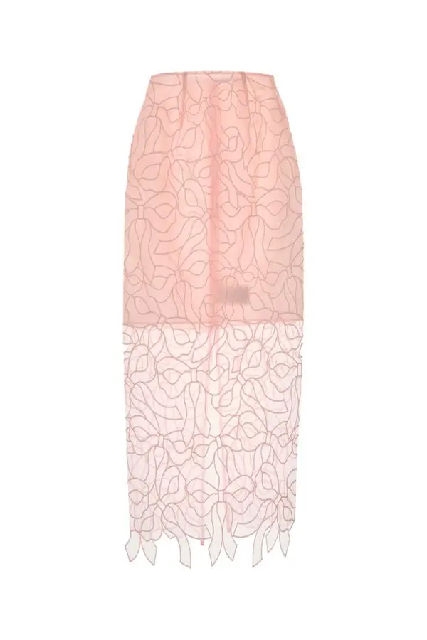 Cecilie Bahnsen Light Knit Skirt - Pink